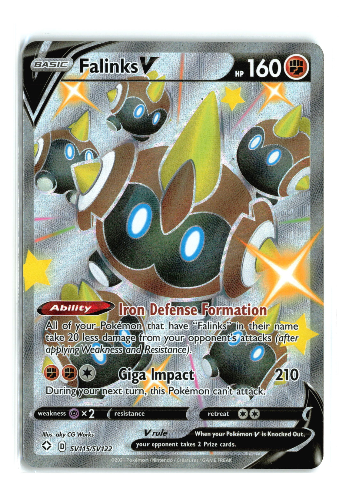 Falinks SV115/SV122 Ultra Rare Shiny Vault Pokemon TCG NM | eBay
