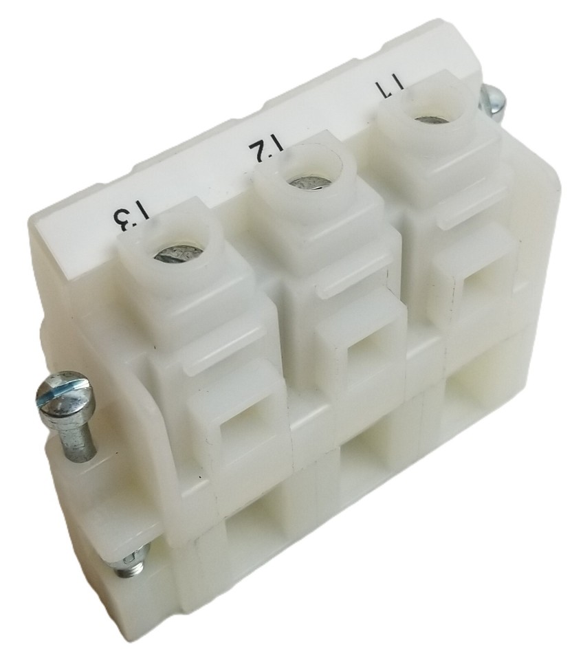 5 Allen-Bradley 1492-ED103 Terminal Block NEMA 3 Pole Pull-Apart White ...