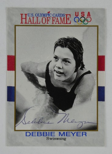 Debbie Meyer Signed 1991 US Olympic Cards Hall of Fame Card #34 Autographed | eBay