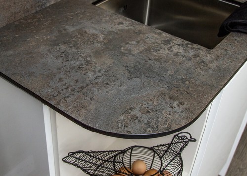 Caldeira Zenith Solid Compact Laminate Kitchen Worktop 12.5mm Thin ...