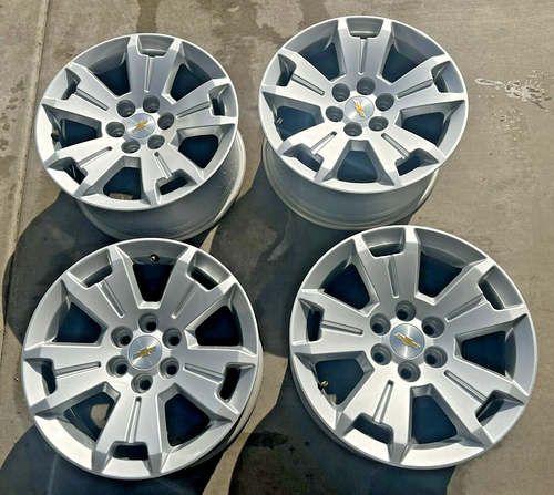 SET CHEVROLET GMC CANYON COLORADO TRUCK ALLOY WHEELS 17x8 17" RIMS 17 ...