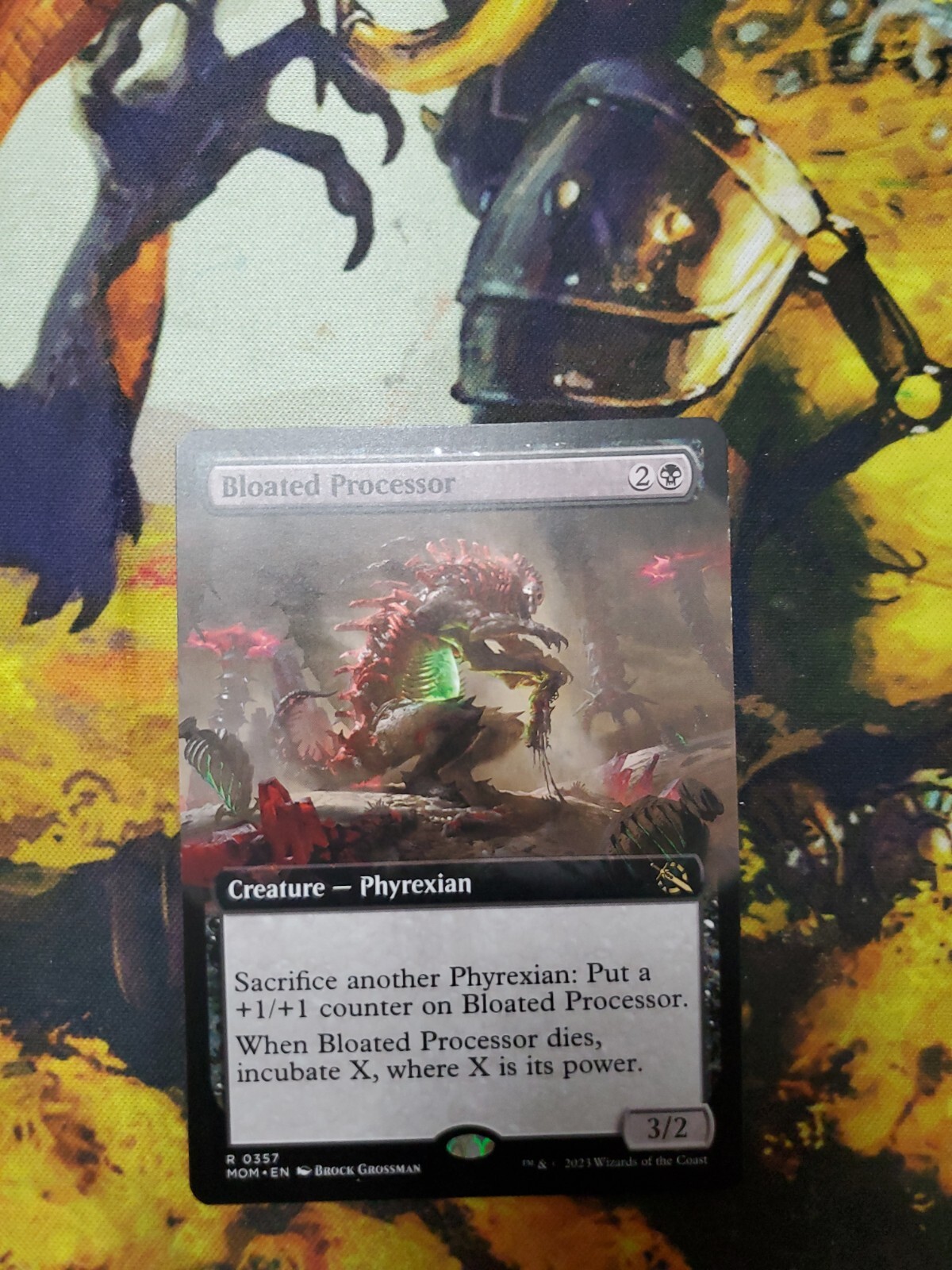 Bloated Processor Extended Art - MOM - March of the Machine | eBay