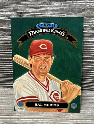 1992 Donruss Diamond Kings Hal Morris #DK19 Cincinnati Reds MLB ...