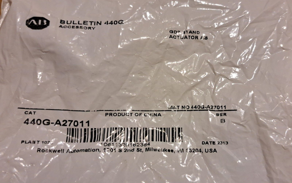 440G-A27011 NEW Allen-Bradley 440GA27011 Safety switch latch Free FAST ...