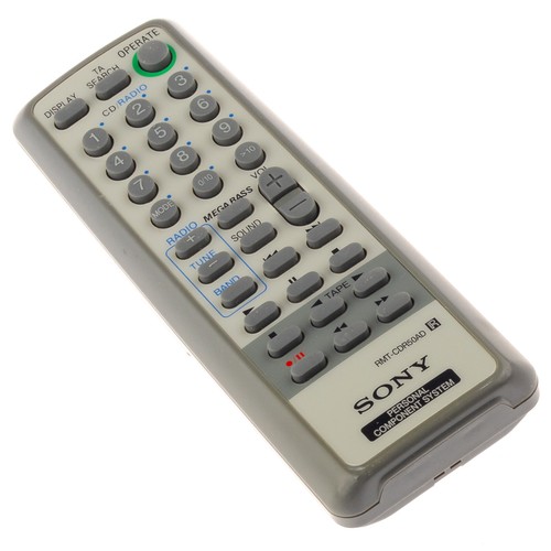Original Sony RMT-CDR50AD Remote Control/without Battery Cover/Tested ...