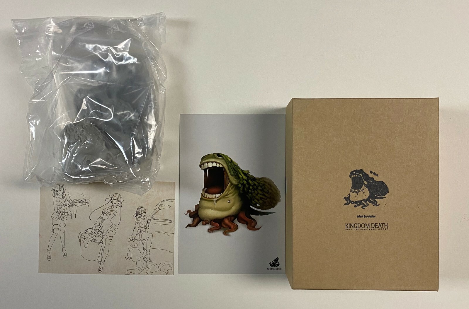 Kingdom Death Monster Sunstalker Infant encore Edition Resin Model | eBay