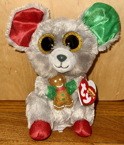Ty Beanie Boos 6" MAC Christmas Mouse Plush | eBay