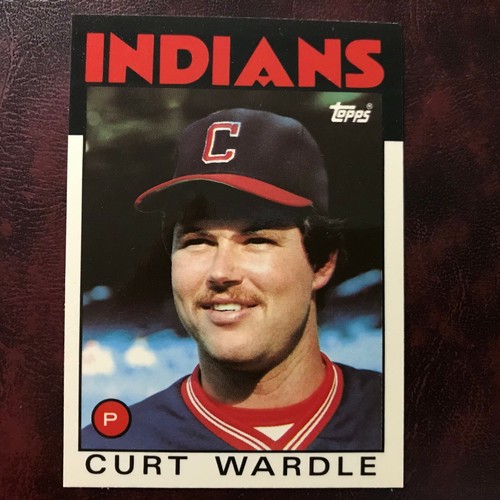 1986 Topps TIFFANY Set CURT WARDLE ROOKIE #303 INDIANS *MINT* *HIGH ...