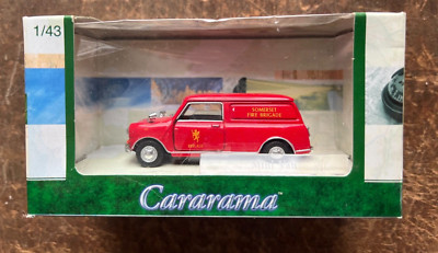 HONGWELL TOYS CARARAMA MINI VAN SOMERSET FIRE BRIGADE 1:72 DIE CAST ...