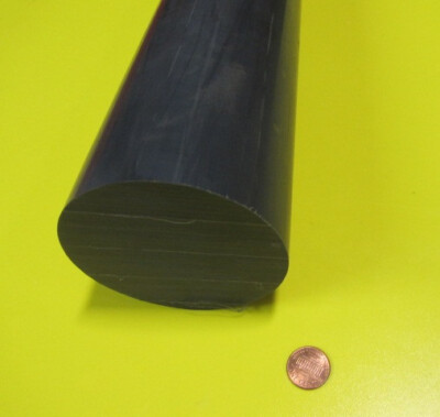 ABS Black Round Rod, 3.50" Diameter x 12" Long | eBay