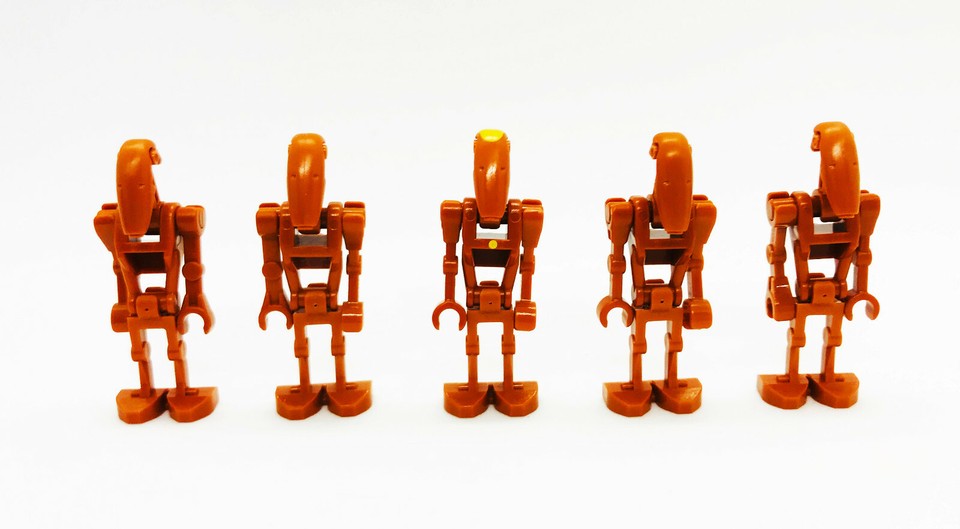 Lego Battle Droid Super Commando Pilot Security Droid Star Wars ...