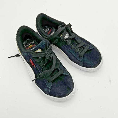 Puma x Peanuts Snoopy Woodstock Suede Sneakers Kids Size 1 C ...