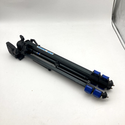 Jessops Atlantic Delta Tripod Black and Blue Solid Metal Tripod Extends ...
