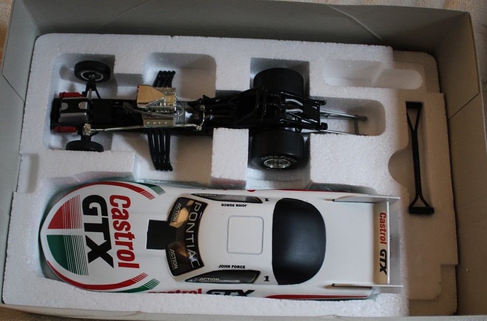 1997 JOHN FORCE RACING 6 TIME CHAMP CASTROL GTX FUNNY CAR BY ACTION ...
