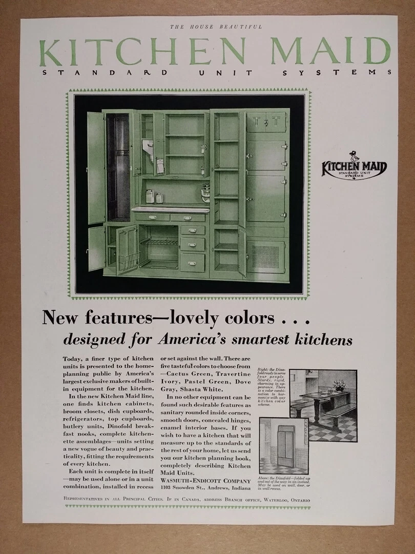 Antique Kitchen Maid Hoosier Cabinet | Cabinets Matttroy