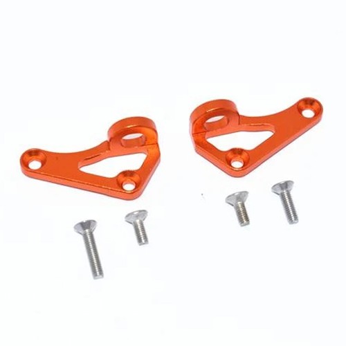 GPM Aluminum Front Body Post Mount - Orange : Axial SCX10 III Jeep JL ...