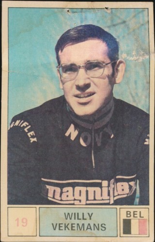 1971 Panini Sprint 71 Cycling Card #19 Willy Vekemans Belgium | eBay