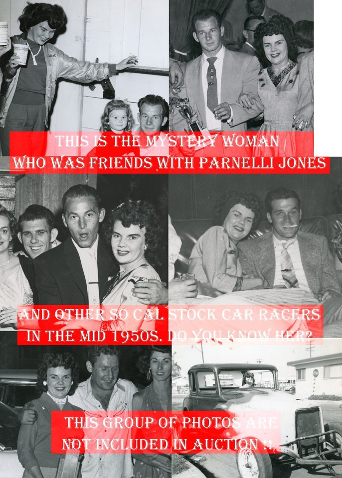 1950s Photo Stock Car Jalopy Hot Rod Racing "Jack" Orange Show San ...