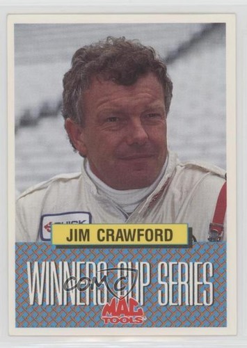 1992 Mac Tools Winners Cup Series Jim Crawford | eBay