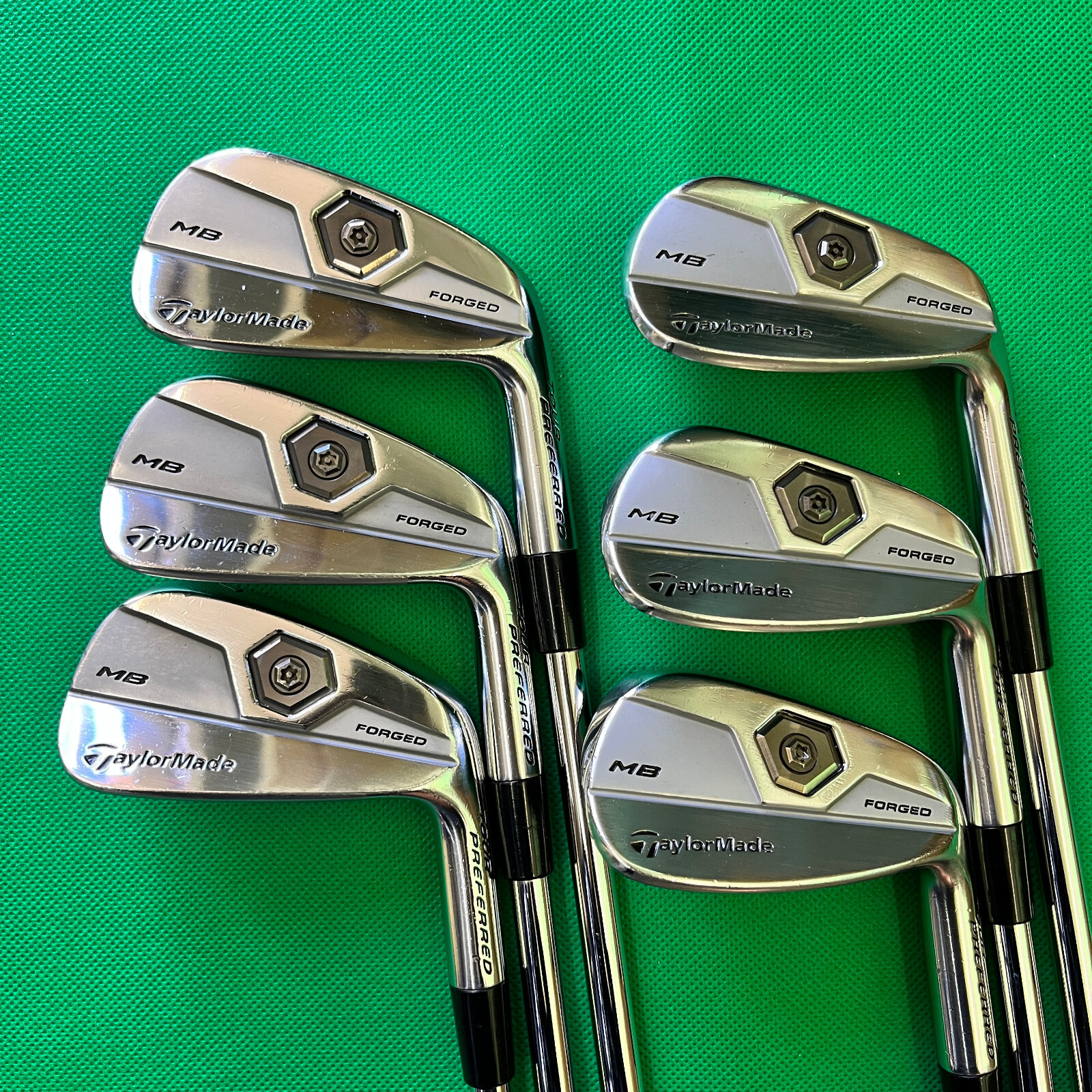 Taylormade Tour Preferred MB Iron Set 6pcs 5-Pw Dynamic Gold S200 RH | eBay