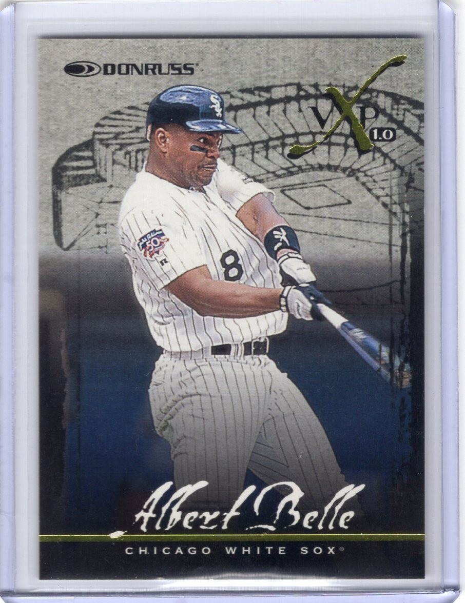 ALBERT BELLE 1997 Donruss VxP 1.0 #41 - WHITE SOX | eBay