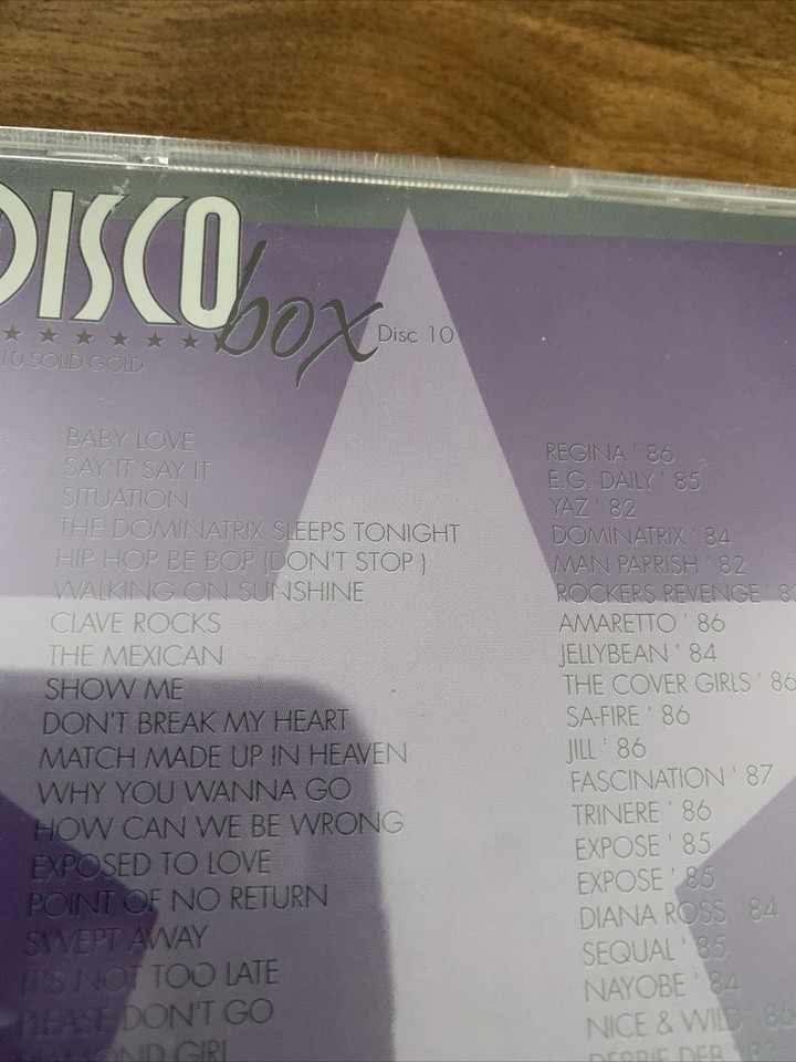 Disco Box CD (2000) Freestyle Songs-Regina,Expose. Sealed. Listing Ends ...