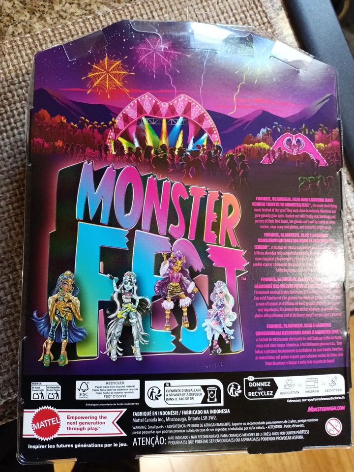 Monster High Cleo DeNile Monster Fest MATTEL NEW IN BOX | eBay