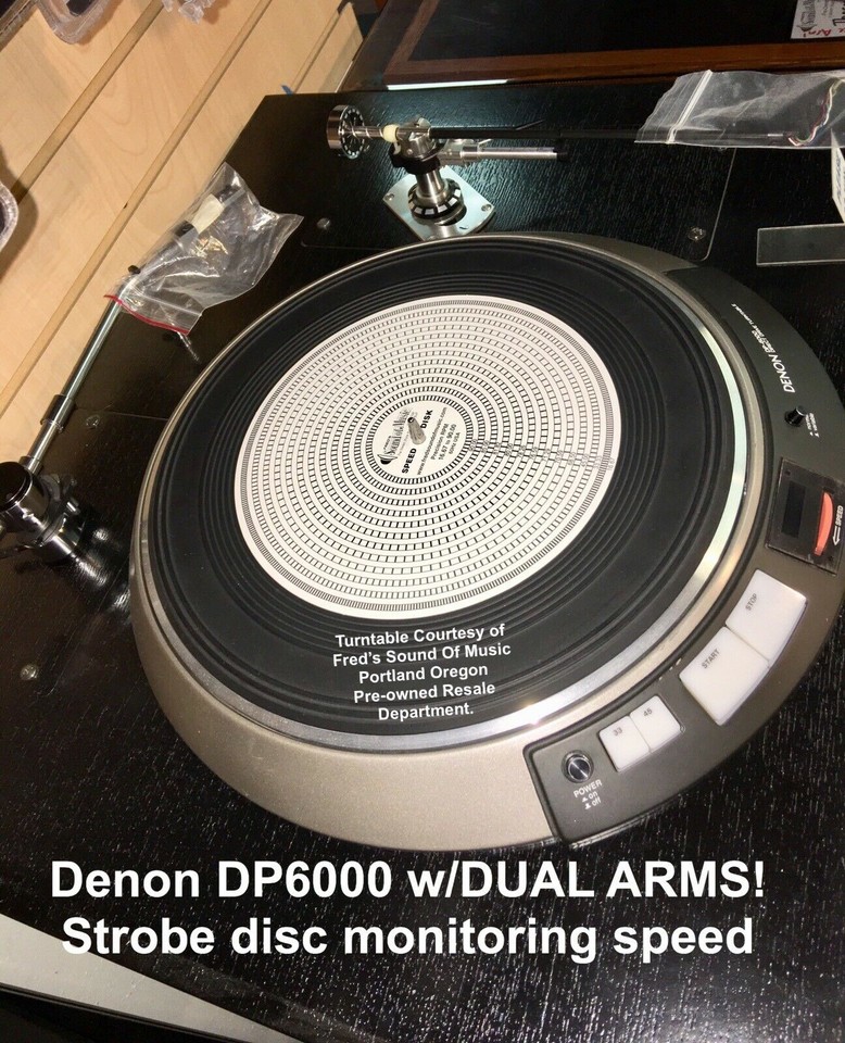 Strobe ALL Speed Disk For Record Players, Best Turntable RPM Disc 60Hz ...