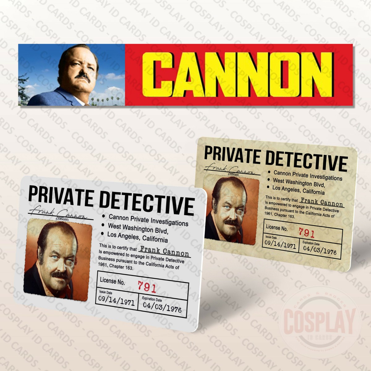 Cannon Detective Series 597 Frank Conrad Stock Photos, High Res