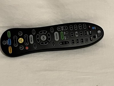 AT&T S30-S1B U-Verse Remote Control Black IR Universal Receiver Tested ...