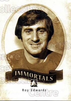 2013-14 Between the Pipes Immortals #43 Roy Edwards | eBay