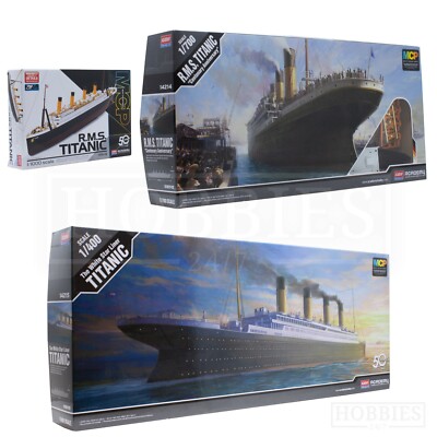 Academy RMS Titanic Model Kit Ship Various Scales 1/400 1/700 1/1000 ...