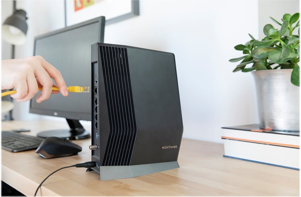 NETGEAR CAX80-100NAR Nighthawk AX6000 DOCSIS 3.1 Modem - Certified ...