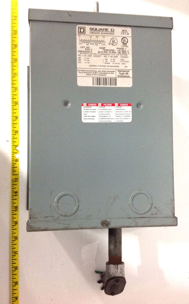 Square D General Purpose Transformers; Power Rating (kVA):, 47% OFF