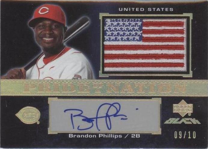 2007 Upper Deck Black - Pride of a Nation Veteran Autographs Brandon ...