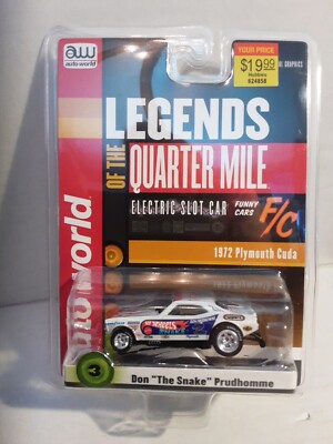 Auto World Legends Quarter Mile Don The Snake 1972 Plymouth Cuda HO ...