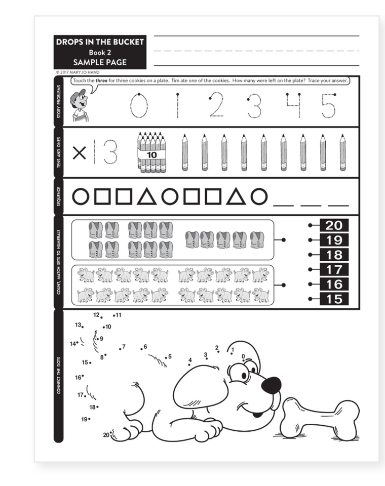 Drops in the Bucket Math Vol 2 for PK-K *BRAND NEW* | eBay