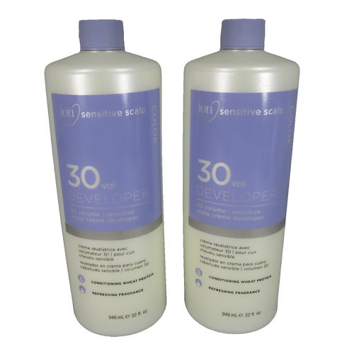 Ion Color Brilliance Sensitive Scalp 30 Volume Creme Developer 32 fl oz ...