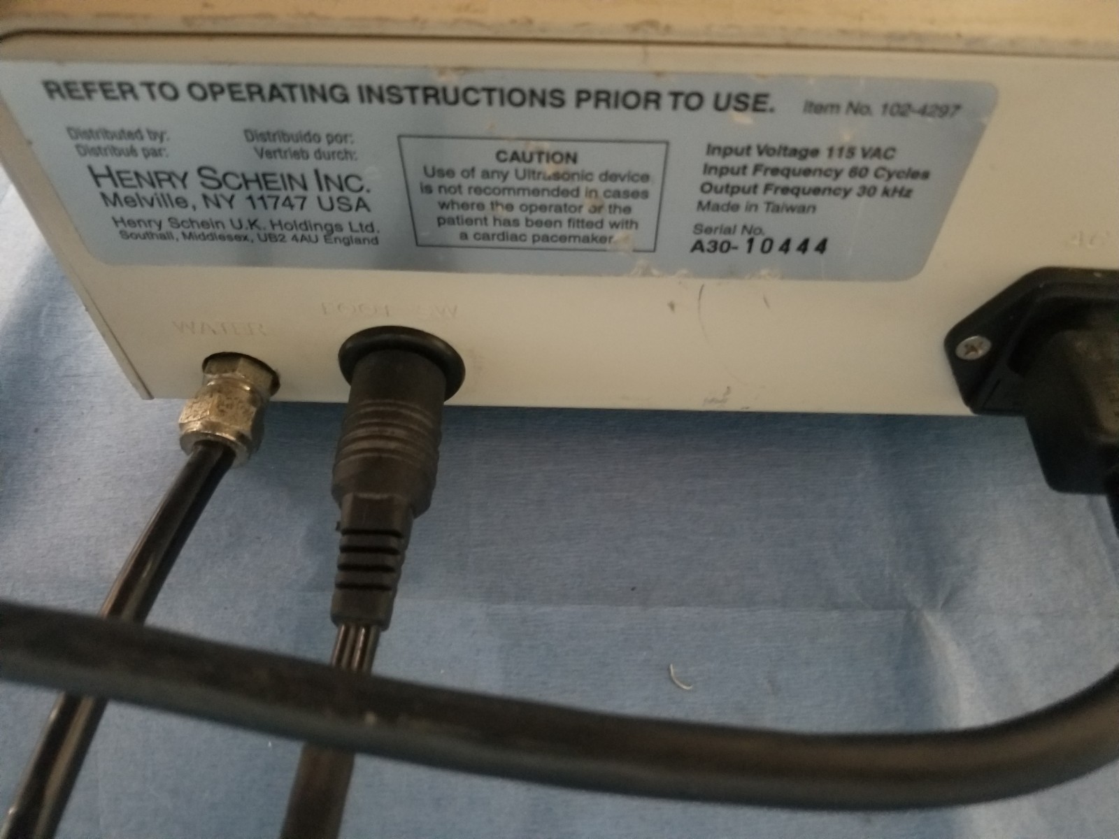 HENRY SCHEIN ACCLEAN ULTRASONIC SCALER | eBay