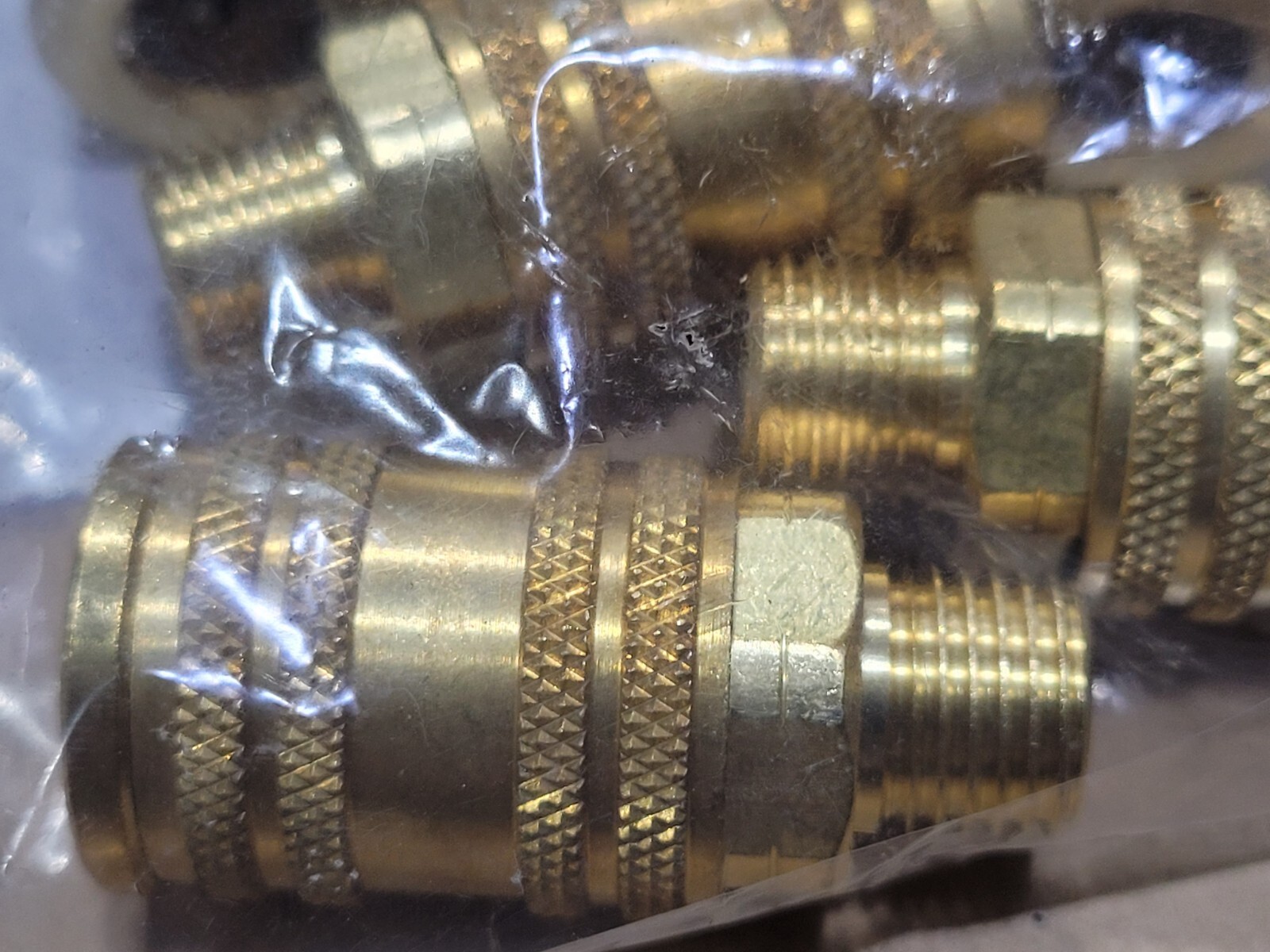 Dixon 1/4" Brass M Series Quick Disconnect Pneumatic ARO Coupler QTY 10 ...