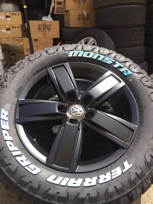 4 X Genuine New Vw Amarok Wheels And Tyres Package 18". | eBay