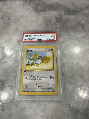Doduo / Doduo #48 PSA 9 French 1st Edition Pokemon Base Set | eBay