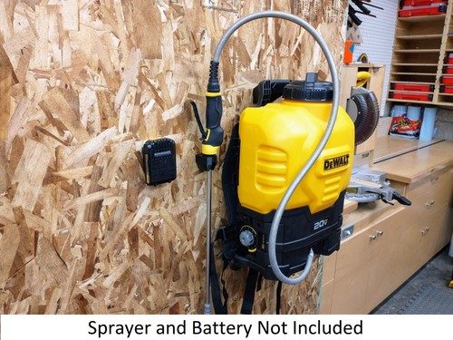 Wall Mount for DeWalt DXSP190681 4 gal. Cordless Backpack Sprayer, Made ...
