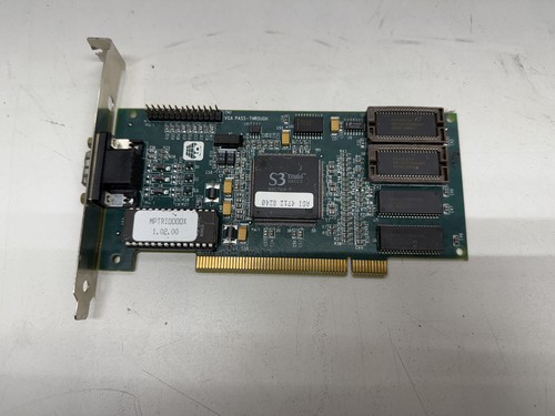 Number Nine Computer PCB # PC00EPS0-2 JF9 / GXE64TRI0PCI Graphic card ...
