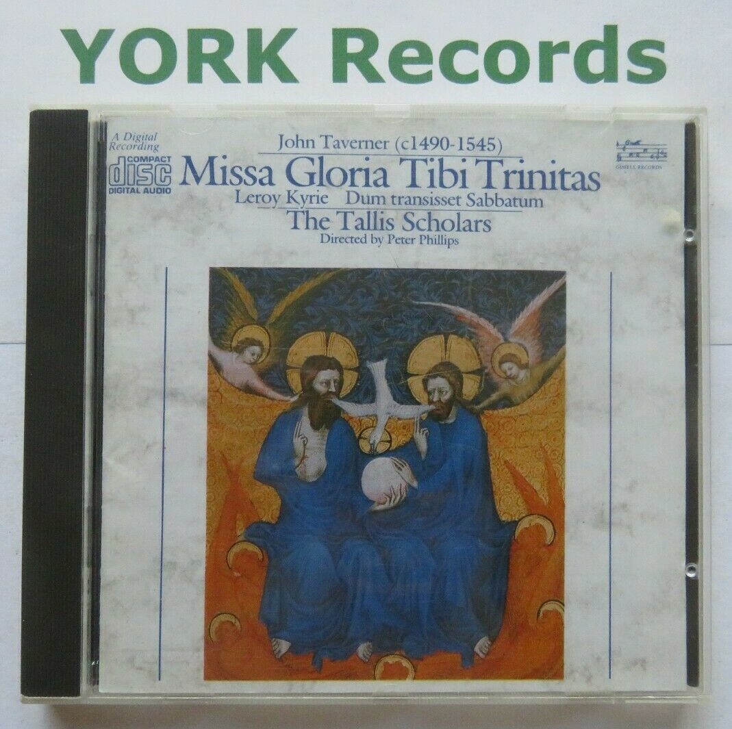 TAVERNER - Missa Gloria Tibi Trinitas PHILLIPS Tallis Scholars - Ex CD Gimell | eBay