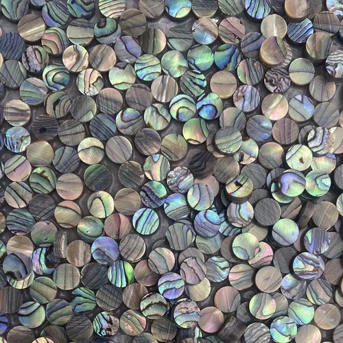 50x PAUA Abalone Shell Inlay Dot 2mm Guitar Ukulele Fingerboard Luthier ...