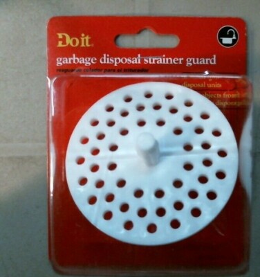 Do it Best Garbage Disposal Strainer Guard, White, (415599) FS | eBay