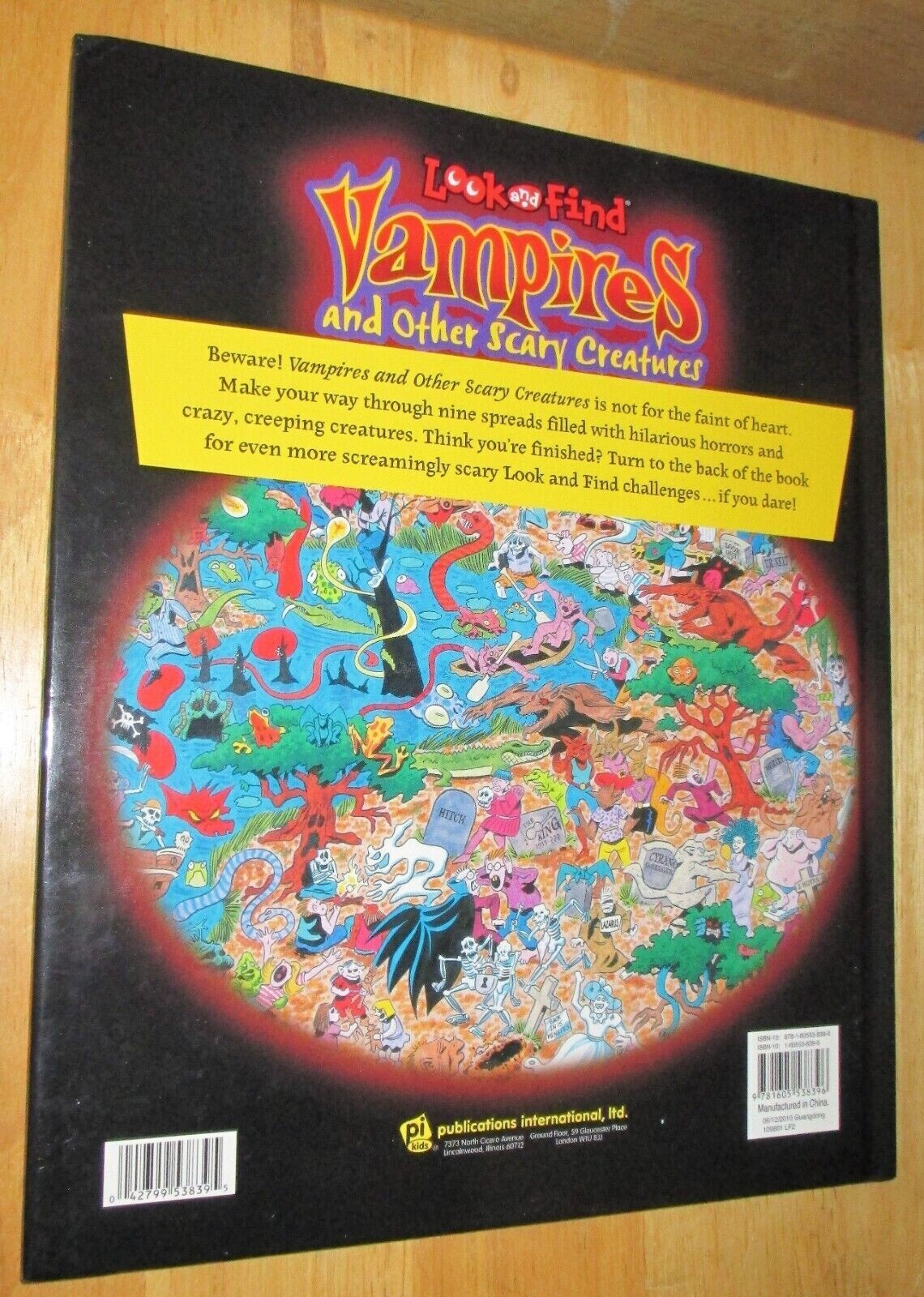 Vampires and Other Scary Creatures( Look and Find) by Publications ...