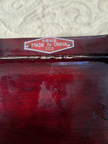 Vtg Chinese Wood Jewelry Box Etched Brass Hand Carved Jade Silk Lining ...