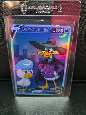 CUSTOMmade madeTOorder full art holo pokemon card PTL676 Darkwing duck ...